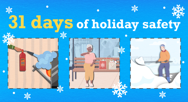 SAIF’s virtual calendar offers health and safety tips for the holidays