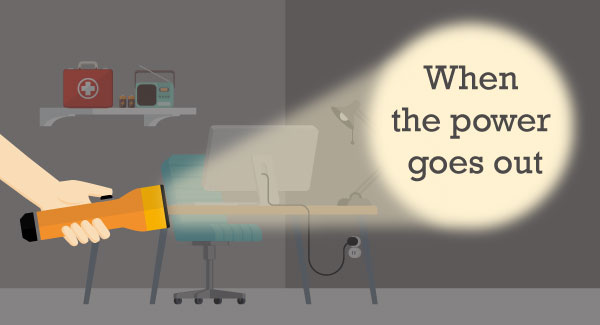 When the power goes out