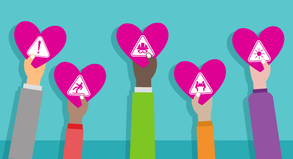 Care for your co-workers: share safety